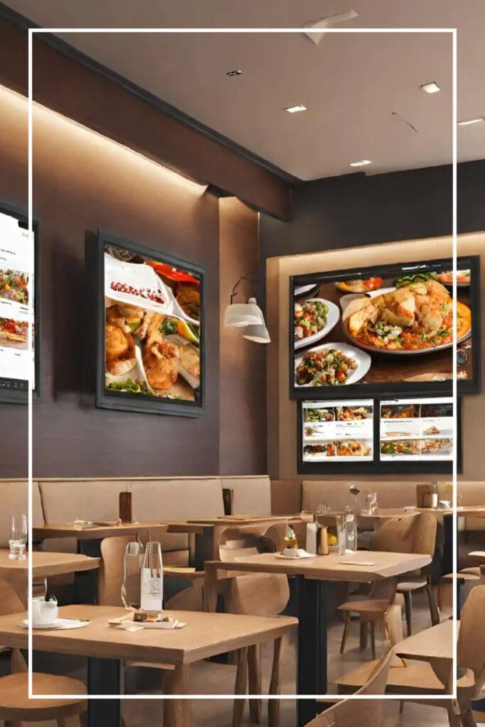 Resturtant Digital Menu Board – Hexa Sign